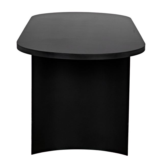 NOIR Concave Dining Table | Chairish