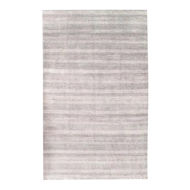 Fine Hand Knotted Modern Rug | Chairish