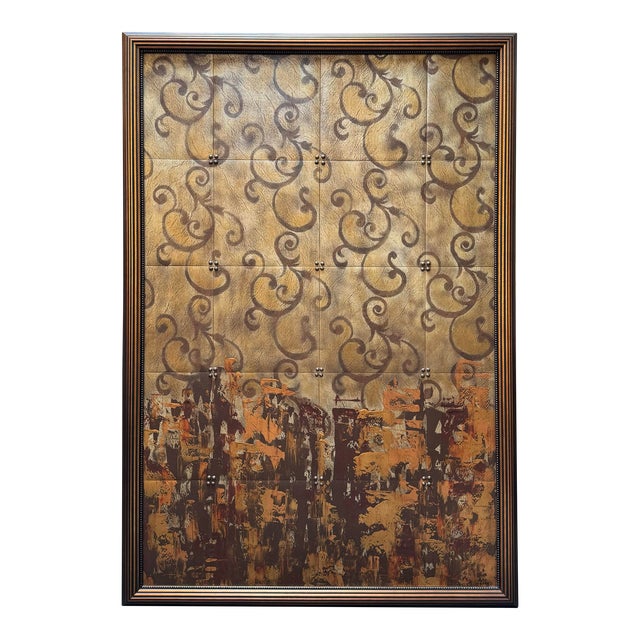 Art in Nature Southern Harvest Abstract Painting | Chairish