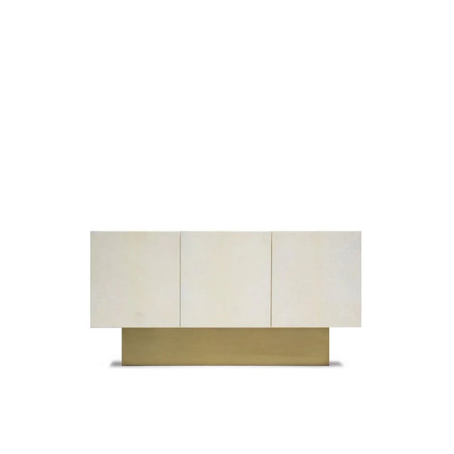 Cooper Sideboard W Brass Plinth | Chairish