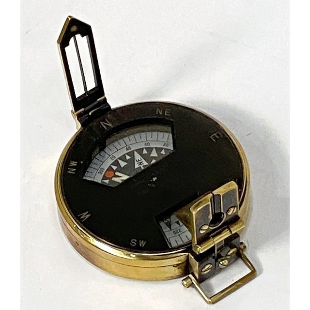 Early 19th Century World War I British Military Sighting Compass With ...