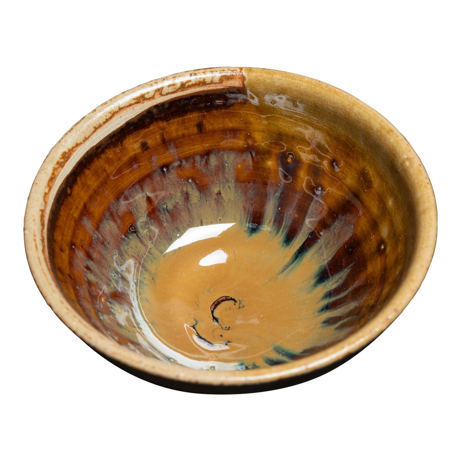 Takatori Shizen Tenmitsu Gohan Chawan | Chairish