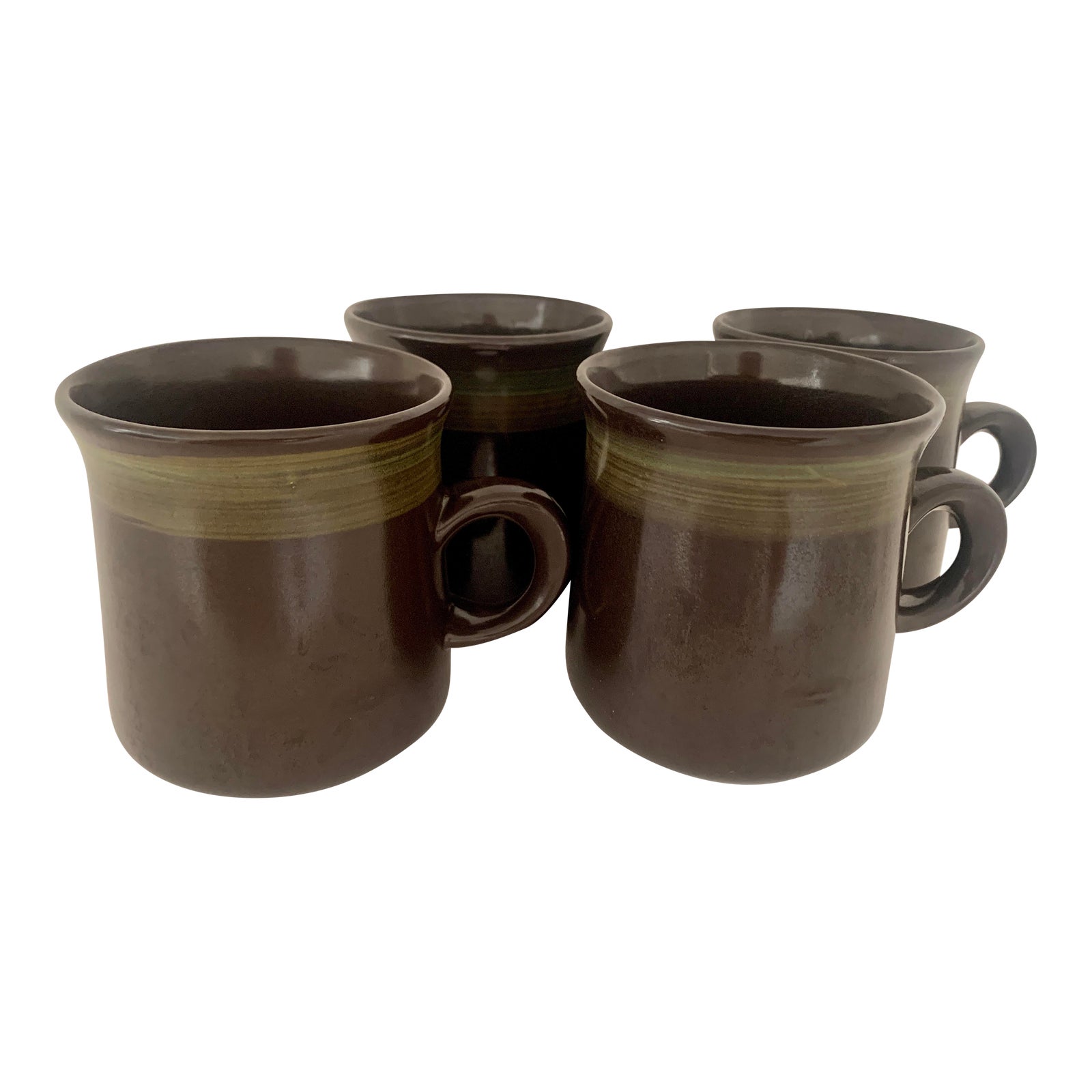 Vintage Franciscan Madeira Mugs -Set of 4 | Chairish