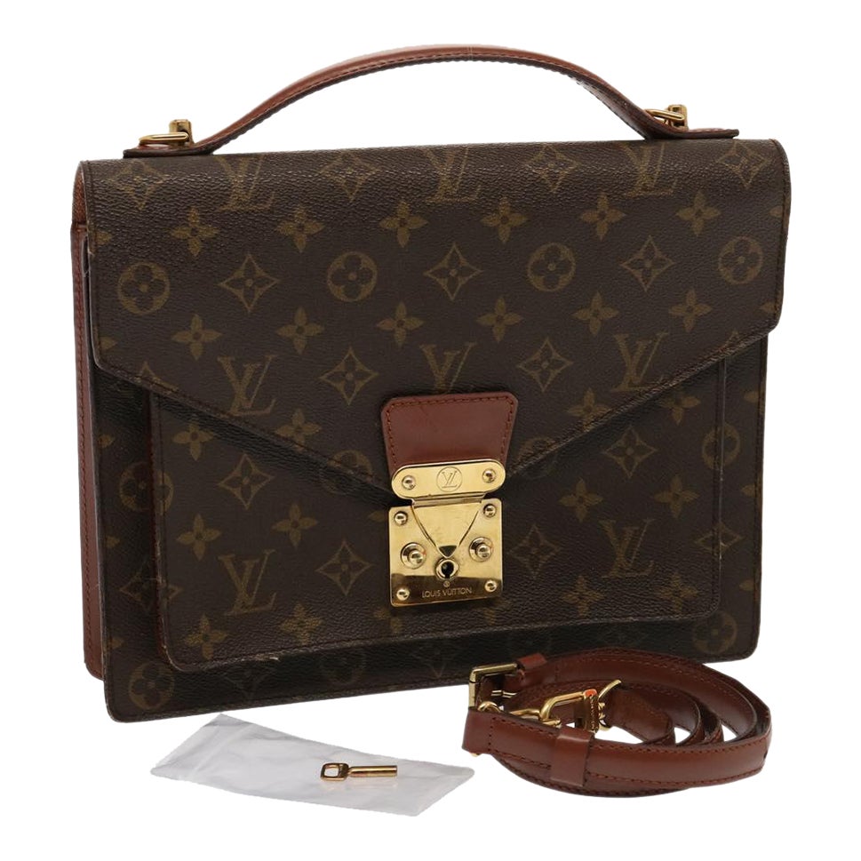 Louis Vuitton Monogram Monceau 28 Hand Bag 2Way M51185 Lv Auth 75727 ...