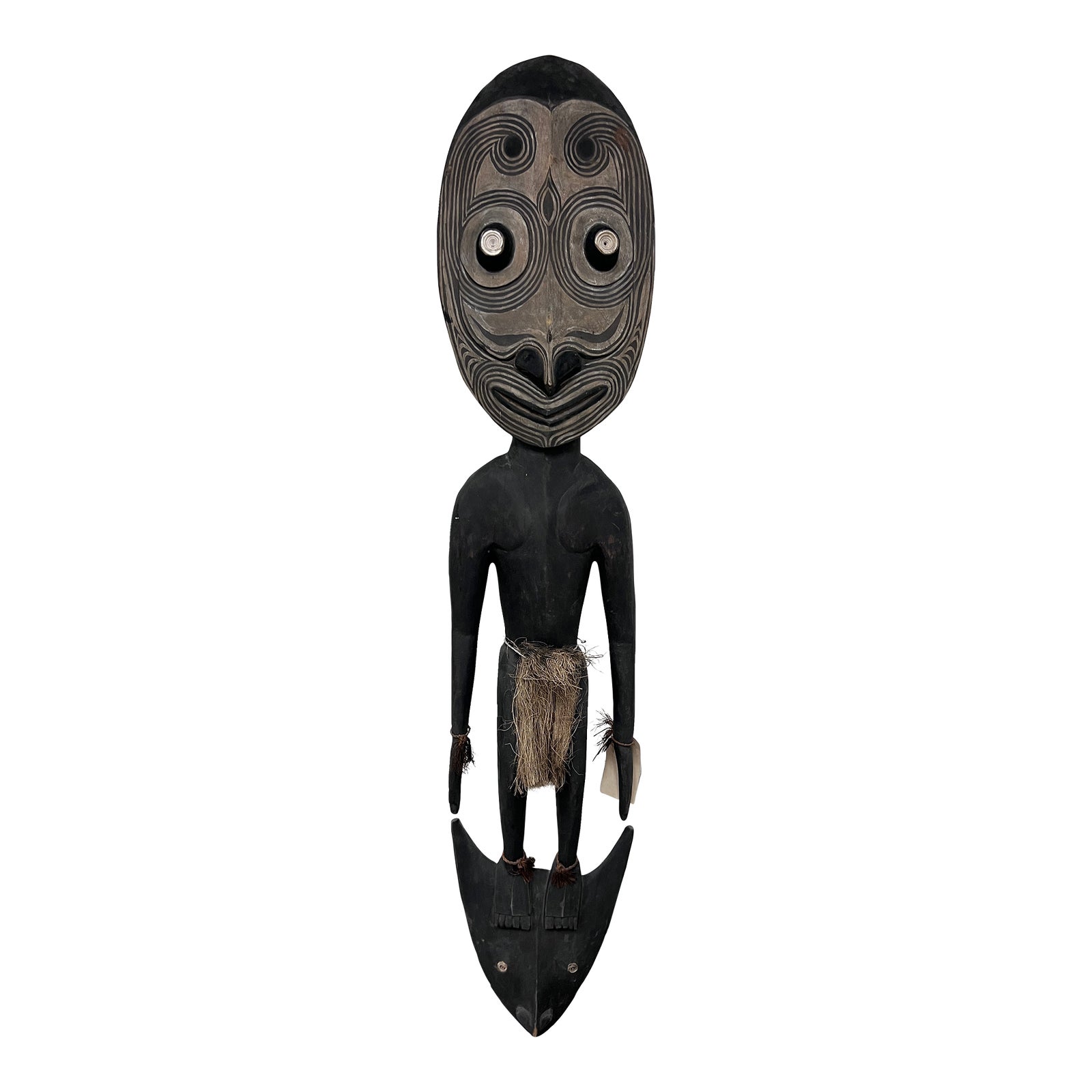 Papau New Guinea Ceremonial Cult Hook Figure | Chairish