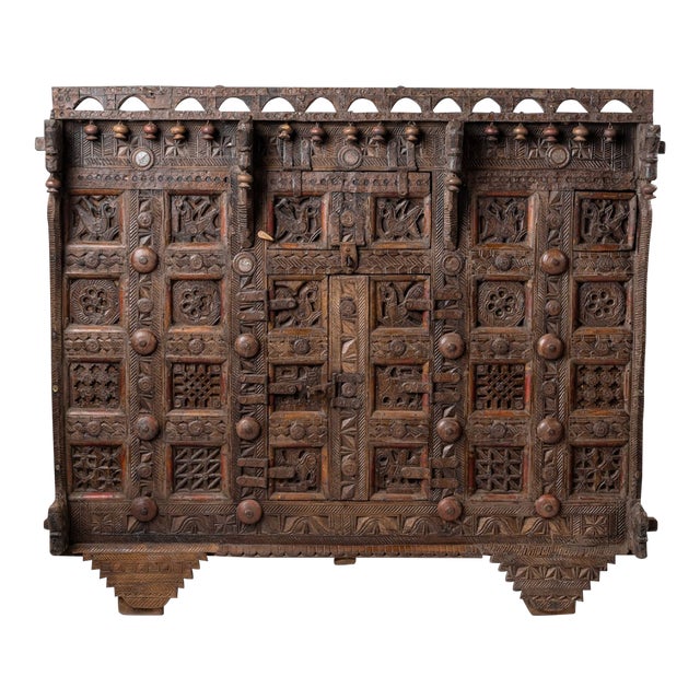Mid 19th Century Bali Vintage Teak Dowry Marriage Chest on Wheels ...