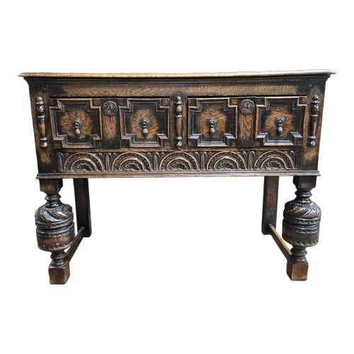 jacobean console table