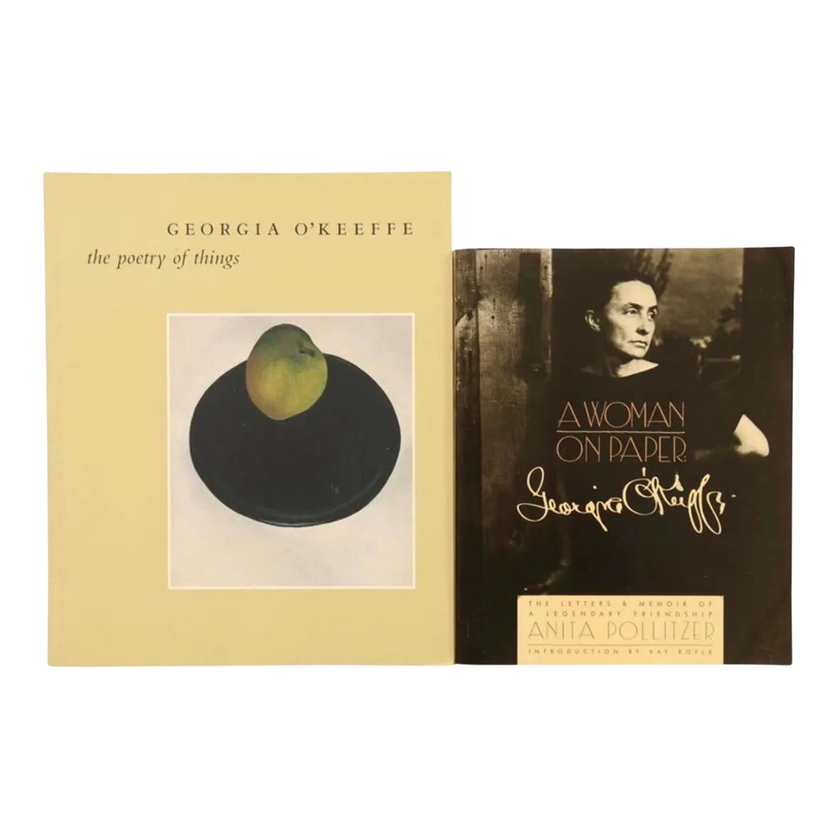 Georgia O'Keeffe Books - Set of 2 | Chairish
