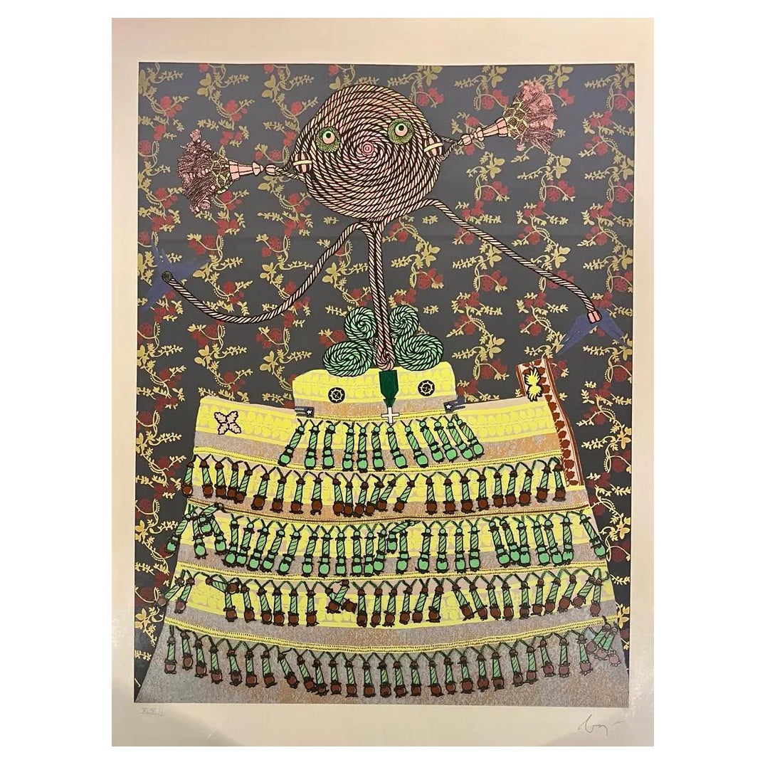 Enrico Baj, General Screenprint, 1970s, Silk-Screen | Chairish