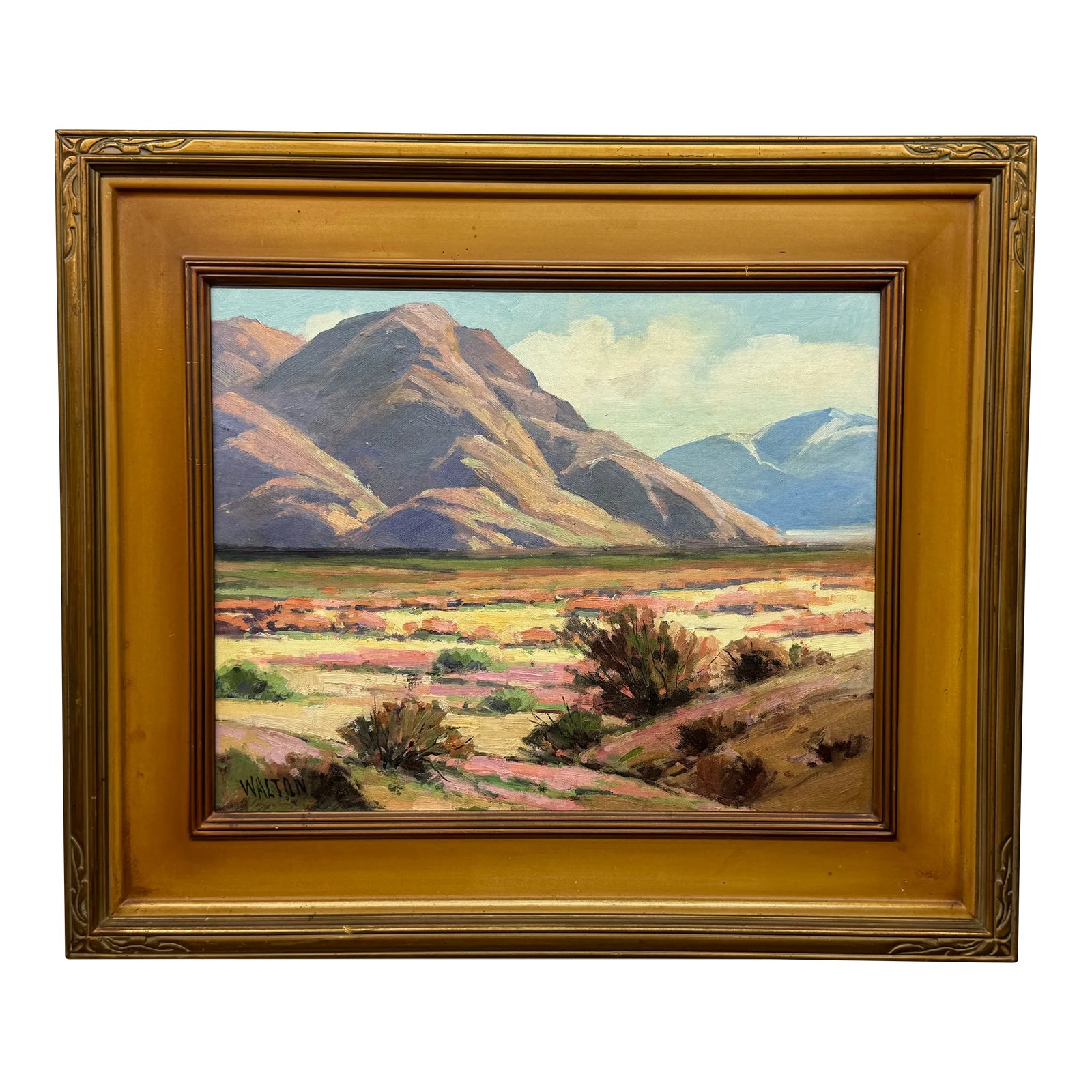 Richard Guy Walton (1914-2005) Desert Landscape | Chairish