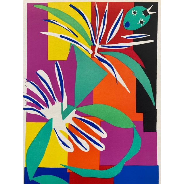 1958 "Danseuse Creole" Verve Magazine Mourlot Lithograph After Henri ...