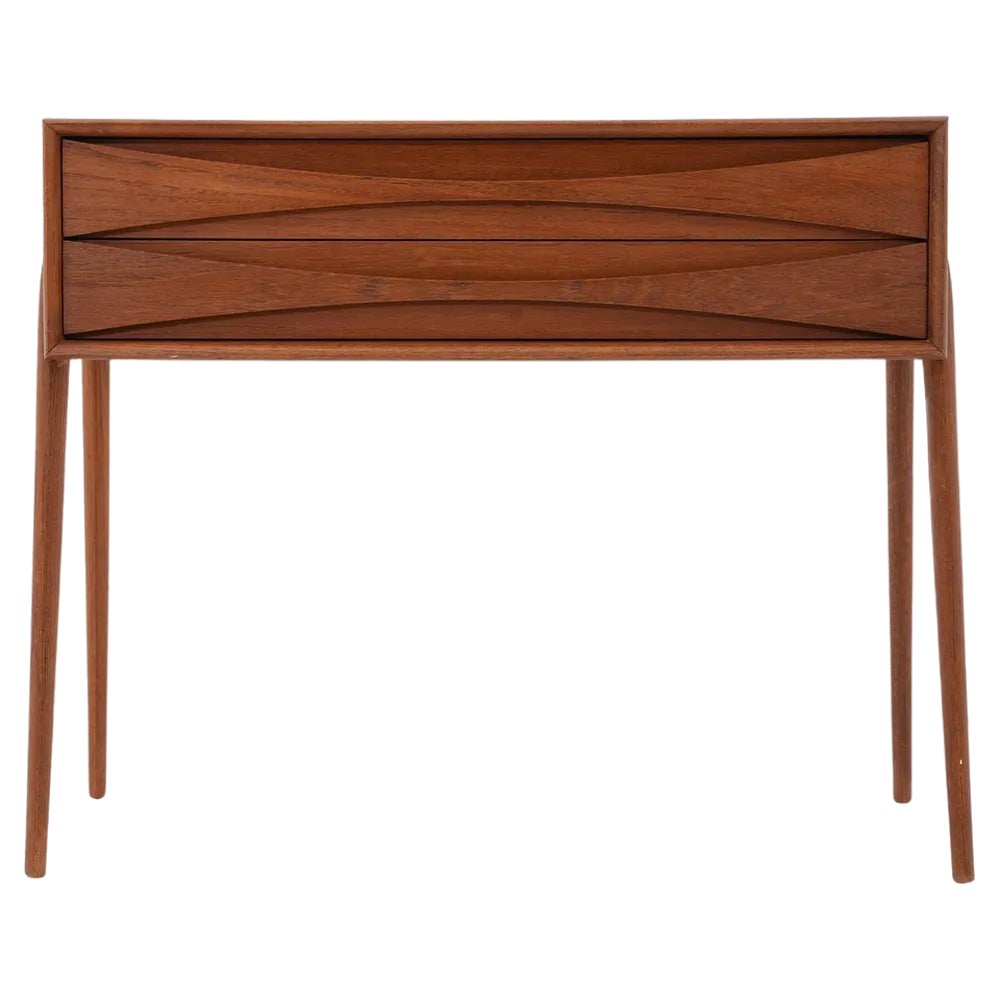 Mid-Century Scandinavian Side Table attributed to Rimbert Sandholt for ...