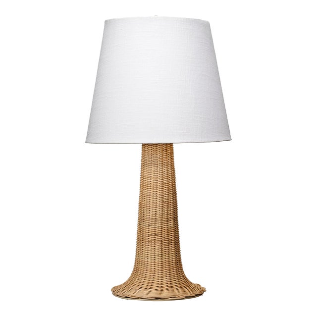 Walden Cane Table Lamp | Chairish