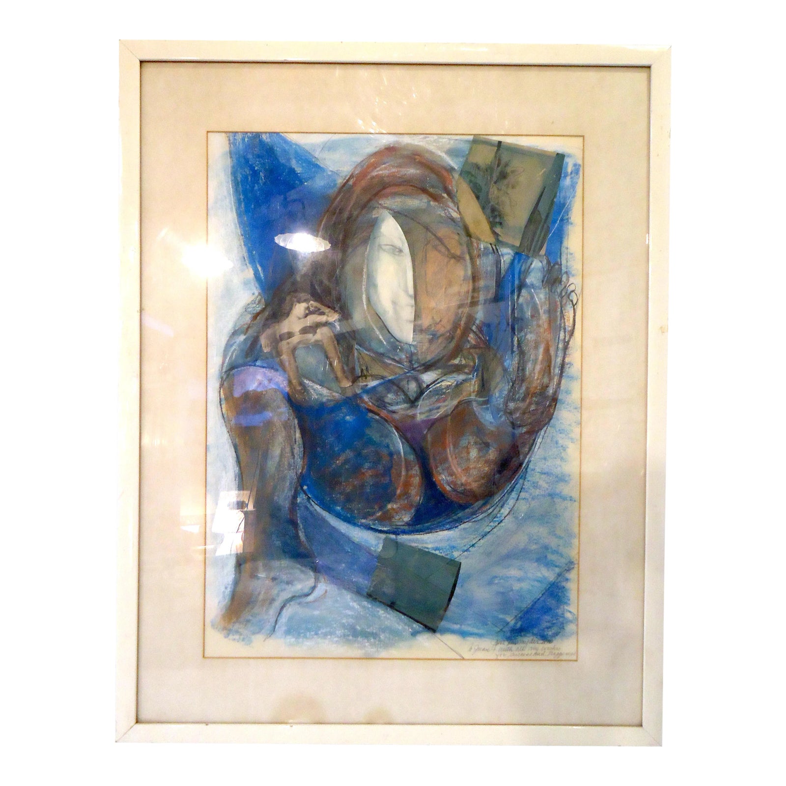 1970s Abstract Collage Wall Art | Chairish
