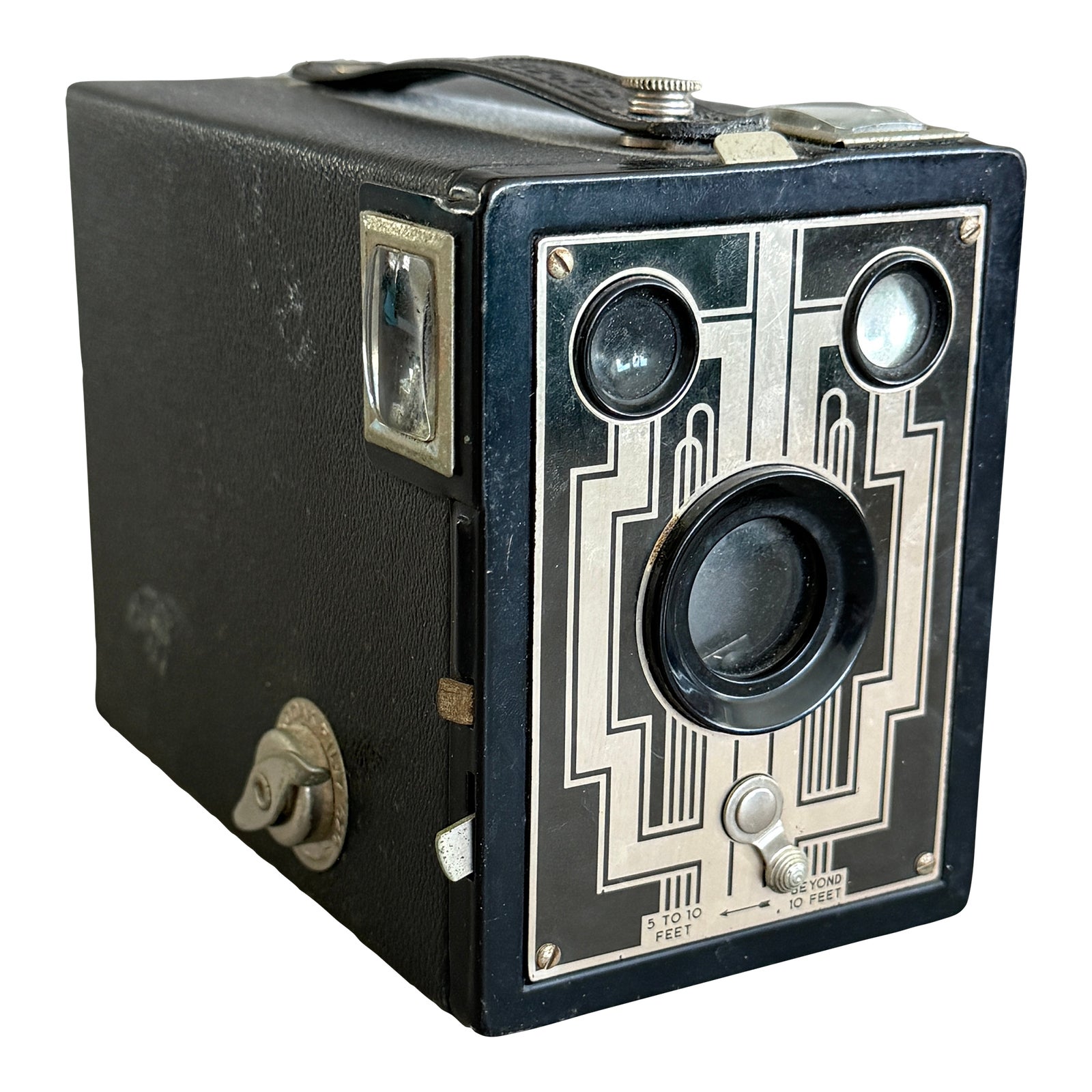 Vintage 1930s Kodak Brownie Six 20 Art Deco Camera | Chairish