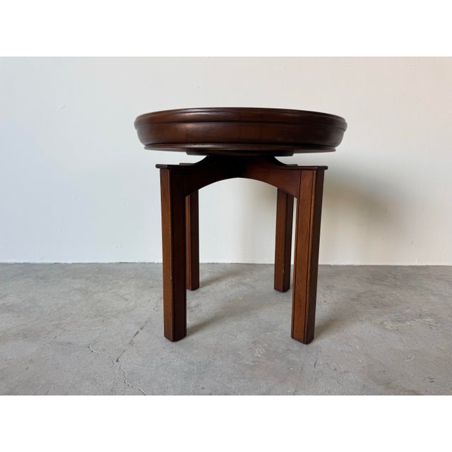 1970s Mid-Century Modern John Stuart Sculptural Side Table | Chairish