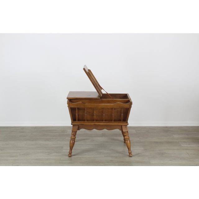 Vintage Traditional Magazine Rack, Side Table, Vintage Shabby Chic Side ...