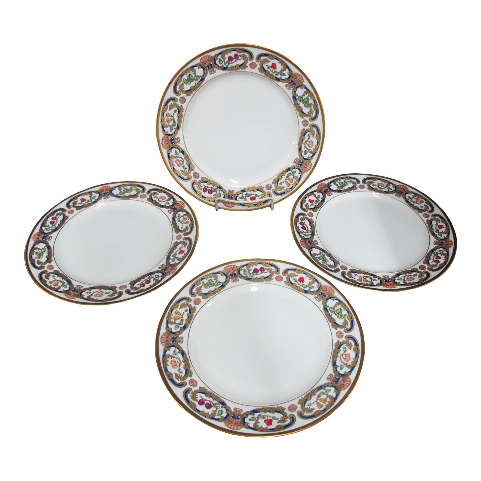 Limoges France Cartier La Maison Du Prince Porcelain 10.25" Plate Set ...