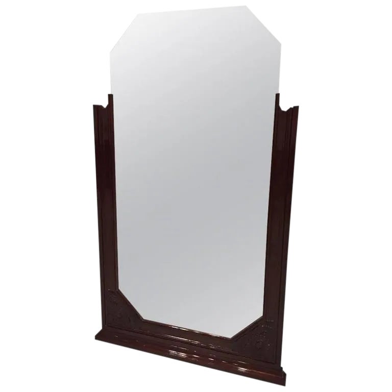 French Art Deco Mirror | Chairish