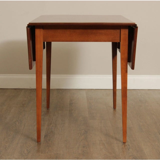 L. Hitchcock Vintage Maple Drop Leaf Dining Table | Chairish