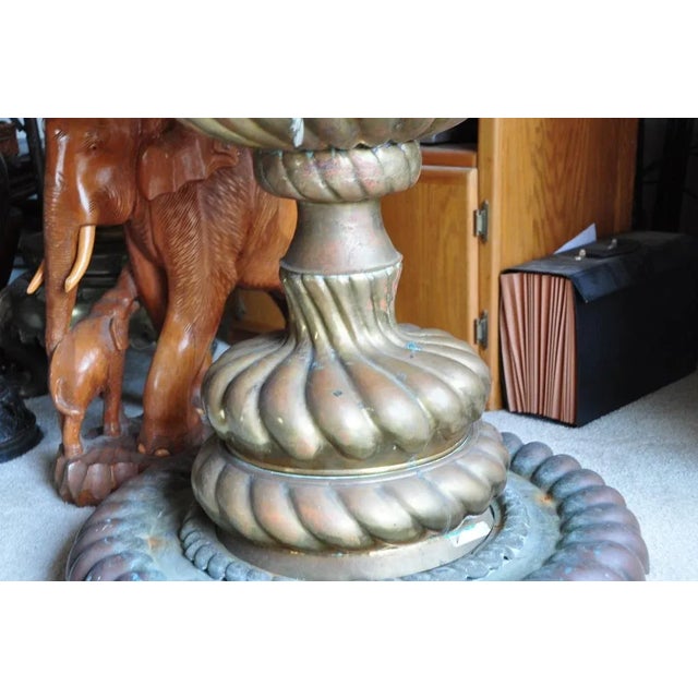 Early 20th Century Turkish Copper and Brass Brazier | Chairish