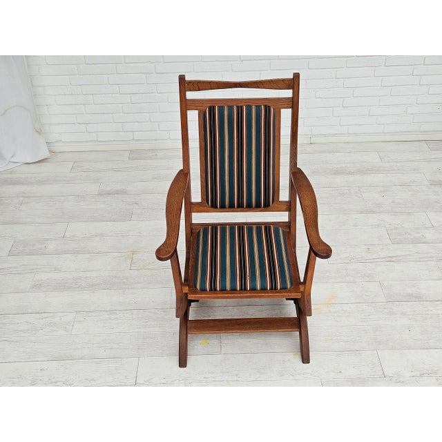 1950-60s, Danish Highback Rocking Chair in Original Very Good Condition ...