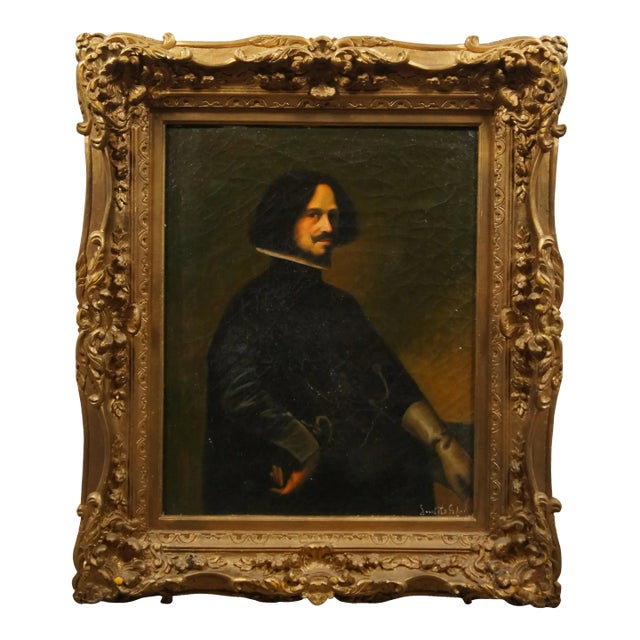 Spanish Self Portrait Oil Painting on Linen After Diego Velazquez 28 ...