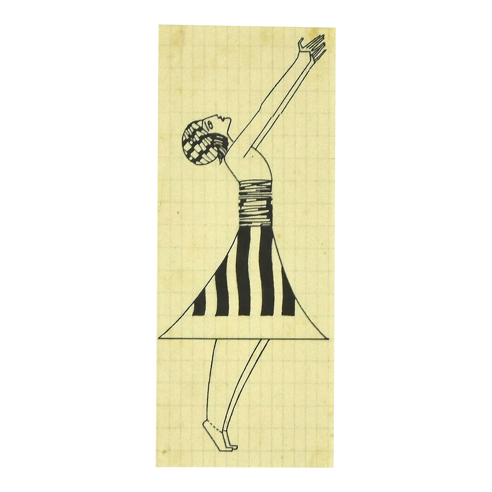The Evocation - Original China Ink on Paper by Bruno Angoletta ...