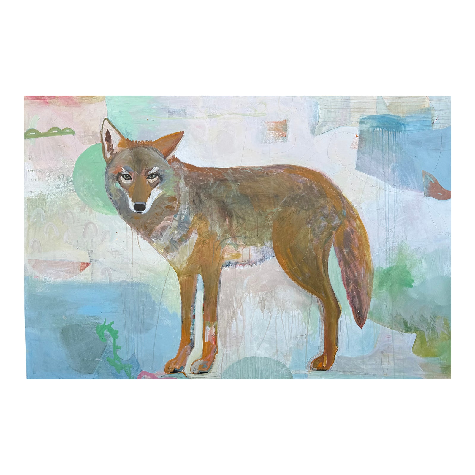 “Sentient Being 1” Coyote by LWren Walraven | Chairish