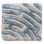 Sample Amiens Maze Rug, Sky Blue, 12x12 | Chairish