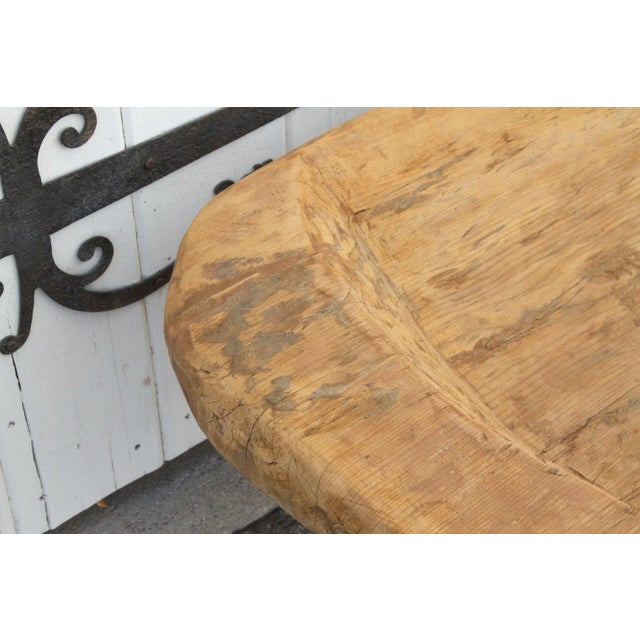 Antique Naga Wooden Trough Table | Chairish