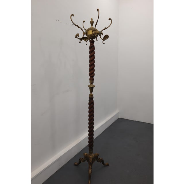 Vintage French Coat Rack, 1920s | Chairish
