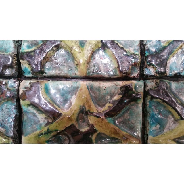 1970s Ceramic Tile Art | Chairish