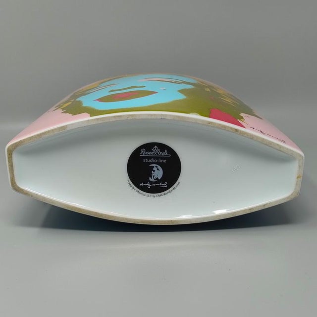 1990s Andy Warhol Vase for Rosenthal. Made in Germany | Chairish