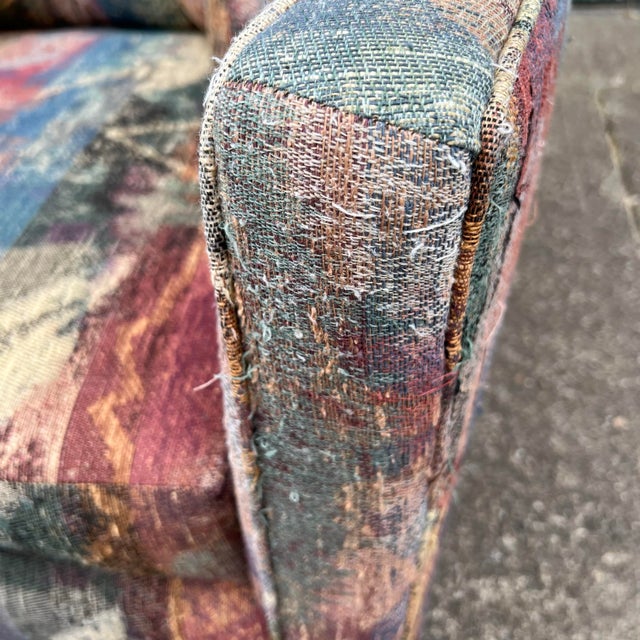 Large Barrel Lounge Chair on Casters Style of Milo Baughman | Chairish