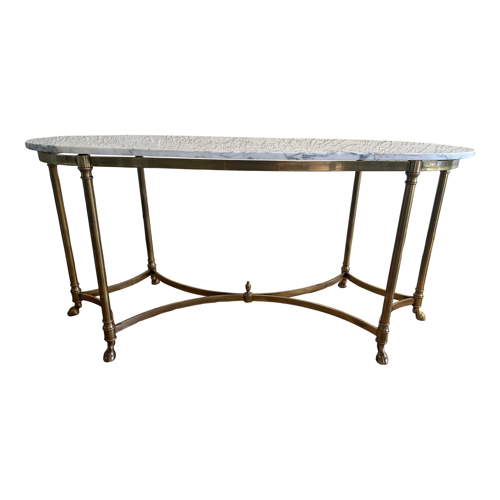 1970s LaBarge Racetrack Custom Table | Chairish