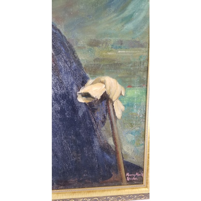 Edwin Murray Mackay ( 1869 - 1926 ) Portrait Oil Painting | Chairish