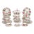 Beautiful American Adams Rose Ironstone Dinnerware Set | Chairish