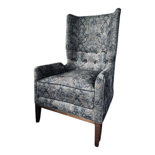 Wesley Hall Furniture Custom Made Reading Chair | Chairish