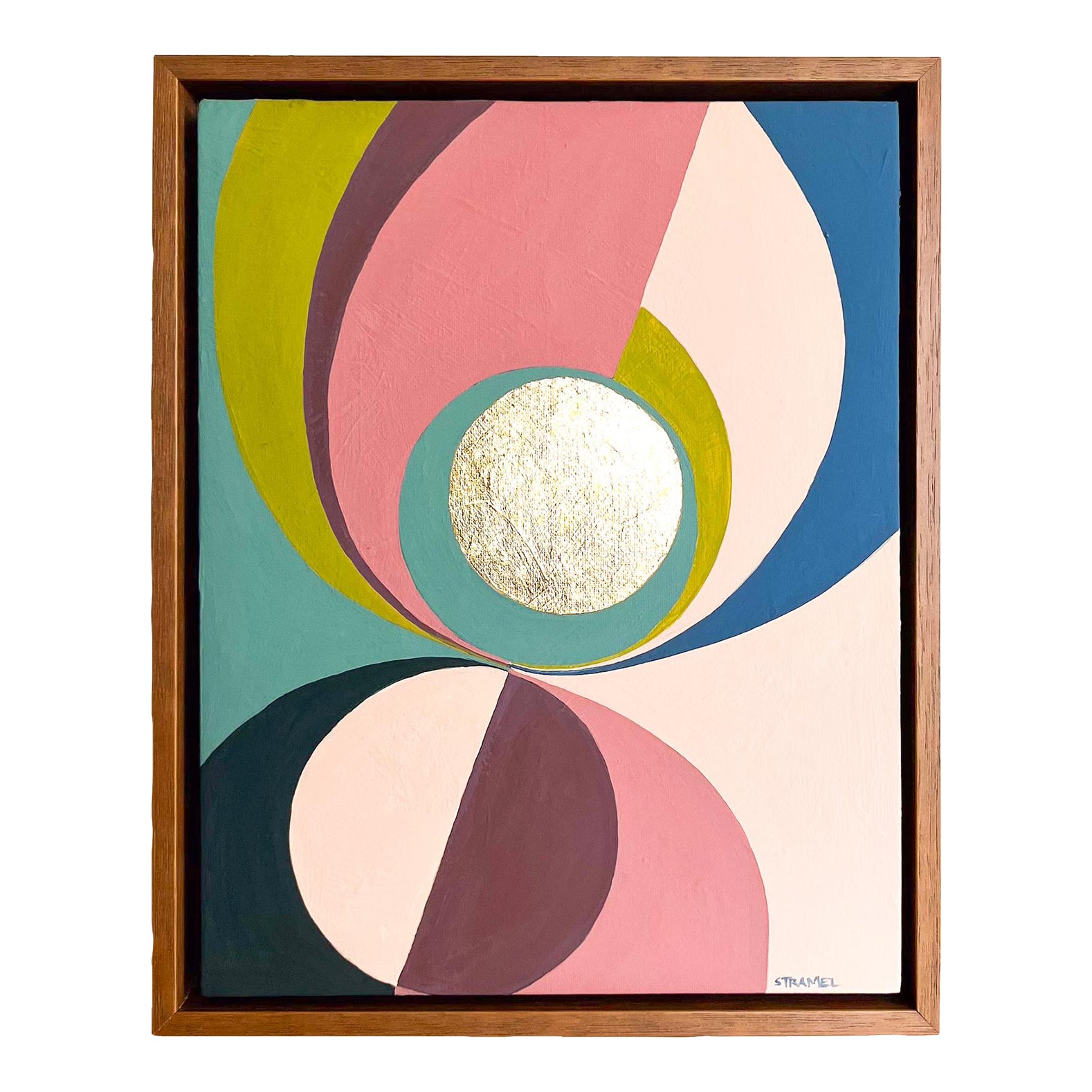 "Quixotic III" Original Contemporary Abstract Painting by Renée Stramel ...