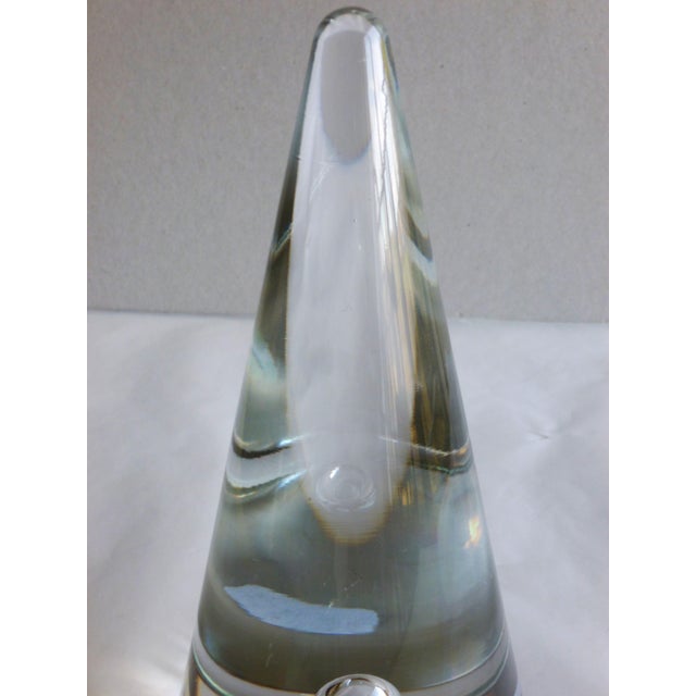 Vintage Cone Paperweight by Alfredo Barbini, 1960s | Chairish