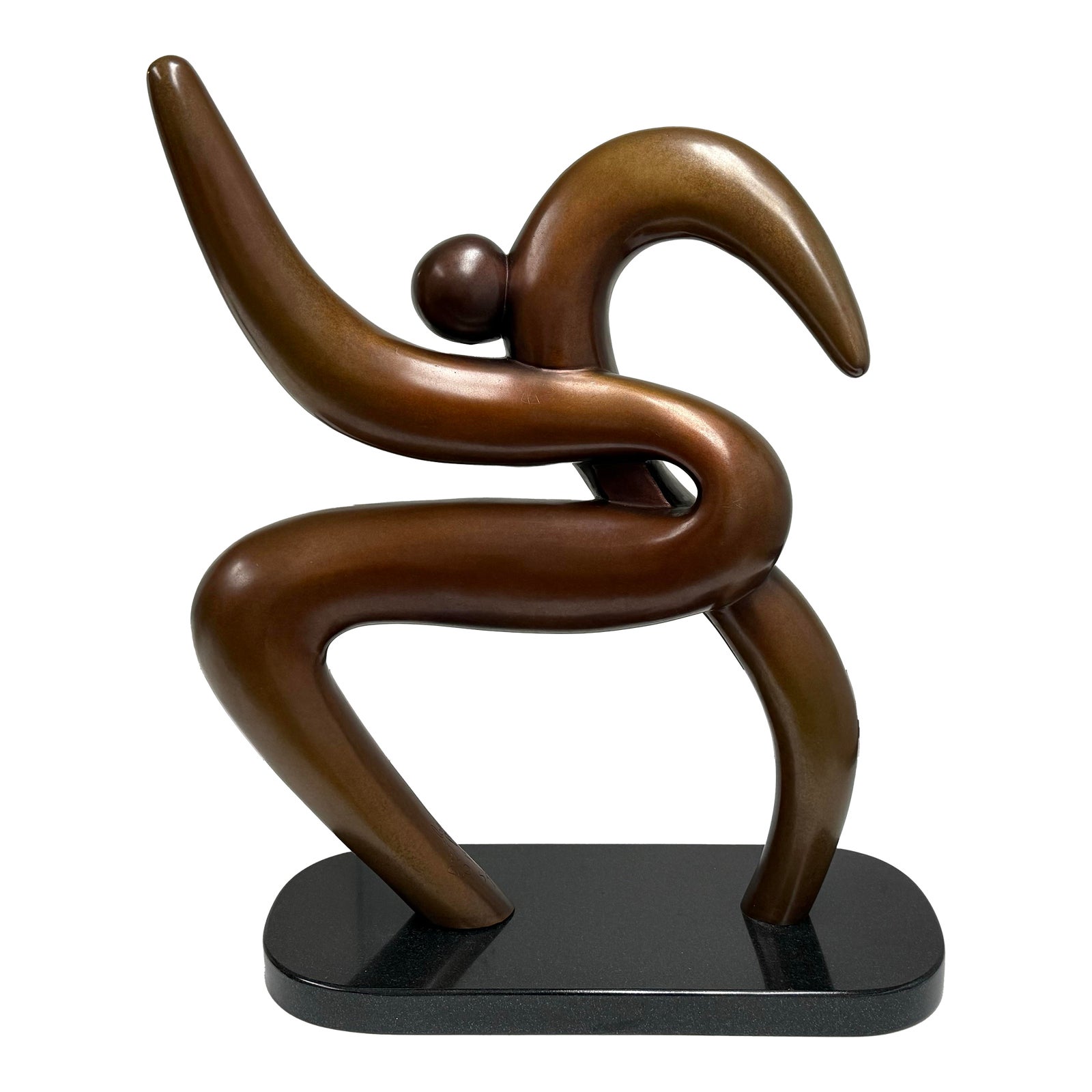 Circa 1998 Douglas Brett Running Figure | Chairish
