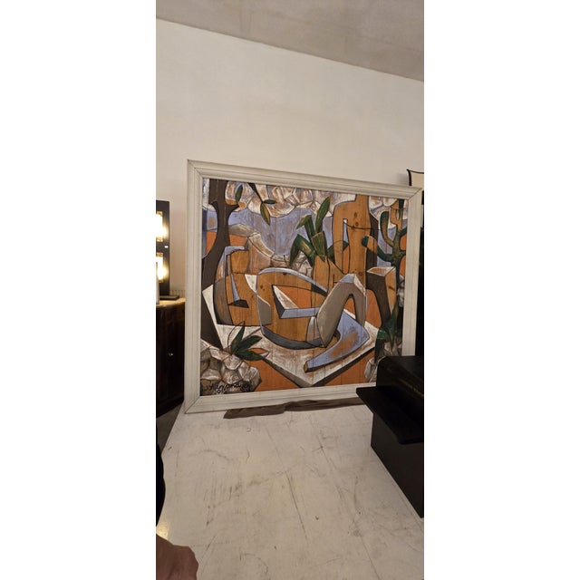 Johan Van Dijck, 2013, Oil on Fir, Framed | Chairish