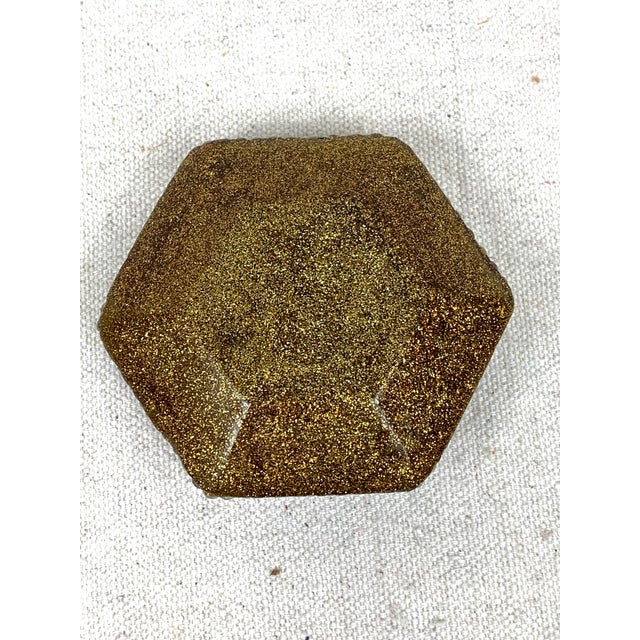 Small Decorative Hexagon Box | Chairish