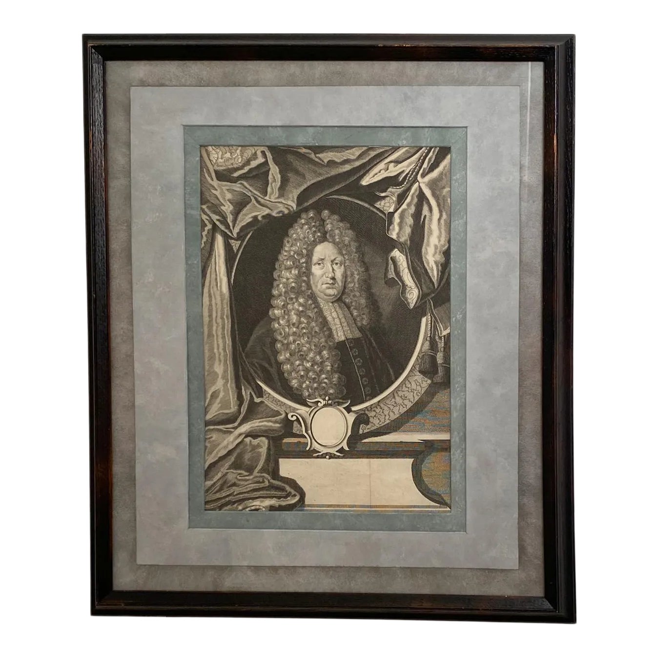 Circa 1700 Engraving of Minister, England | Chairish