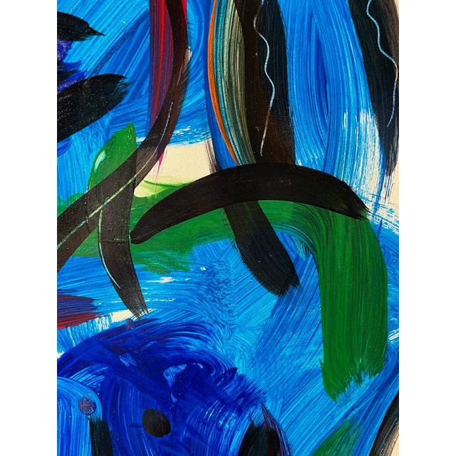 Vintage Artwork - Naked Abstract; Nude Wall Art, Original Painting by ...