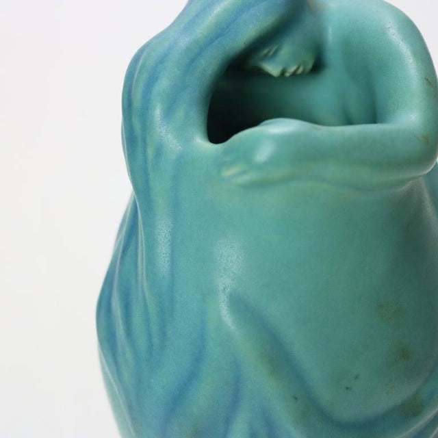 Circa 1930s Antique Van Briggle Blue Art Pottery Lorelei Vase, Signed ...