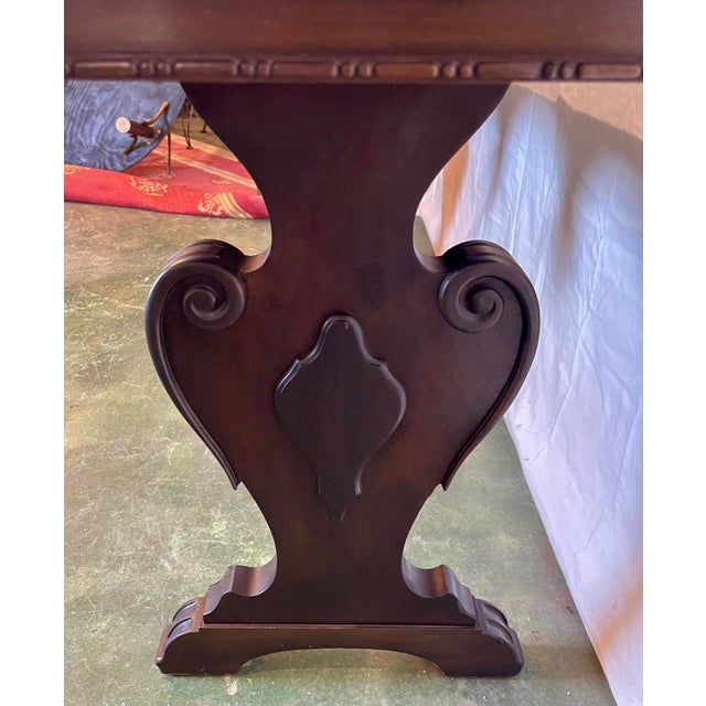 19th Century Gothic Sofa Table / Console Table | Chairish