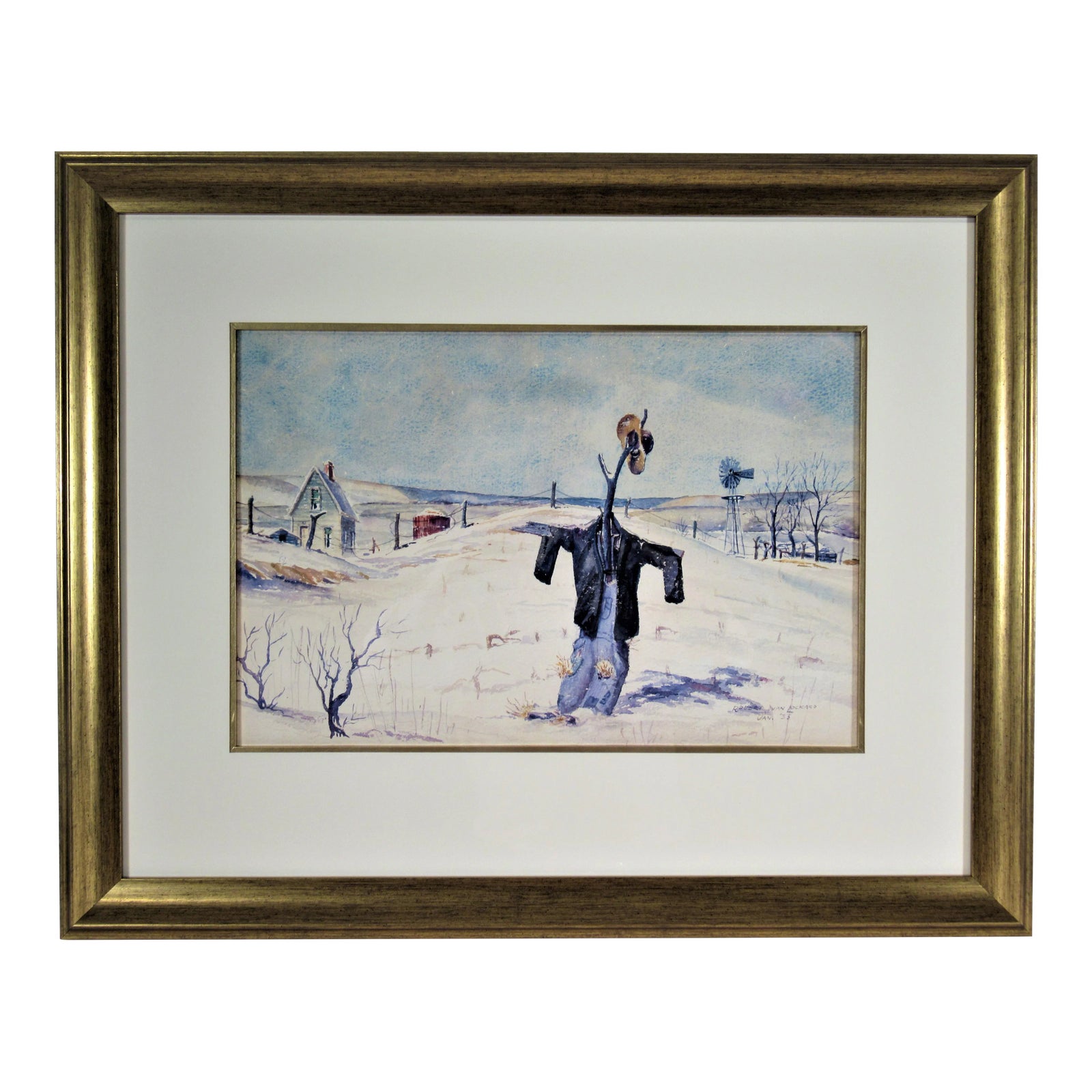 Robert Ivan Lockard, The Scarecrow, 1933 | Chairish