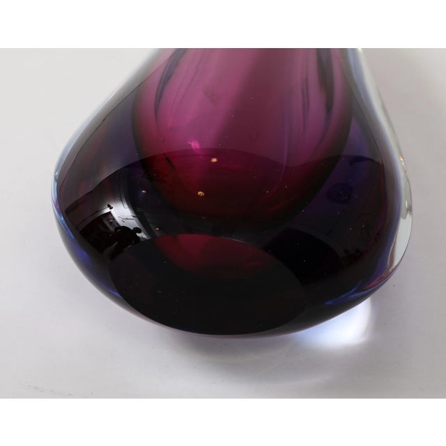 1970's Oball Murano Teardrop Vase | Chairish